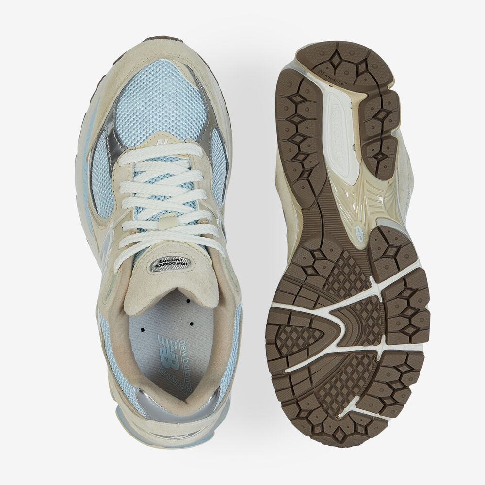 NEW BALANCE 2002R BEIGE/ROSA - CORDONES MUJER | Courir.es