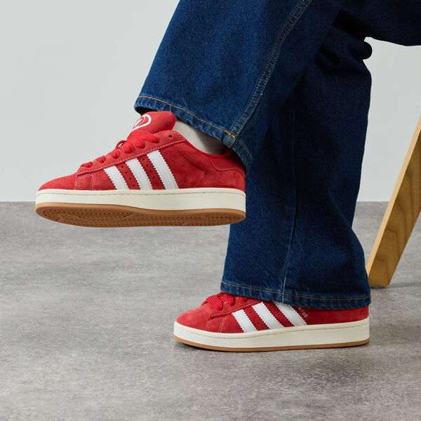ADIDAS ORIGINALS CAMPUS 00s ROJO/BLANCO - CORDONES MUJER | Courir.es
