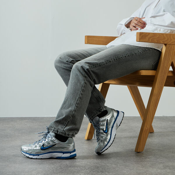 NIKE P-6000 GRIS/AZUL - MUJER | Courir.es