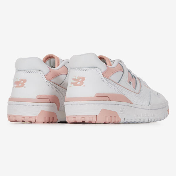 NEW BALANCE 550 BLANCO/ROSA - CORDONES MUJER | Courir.es