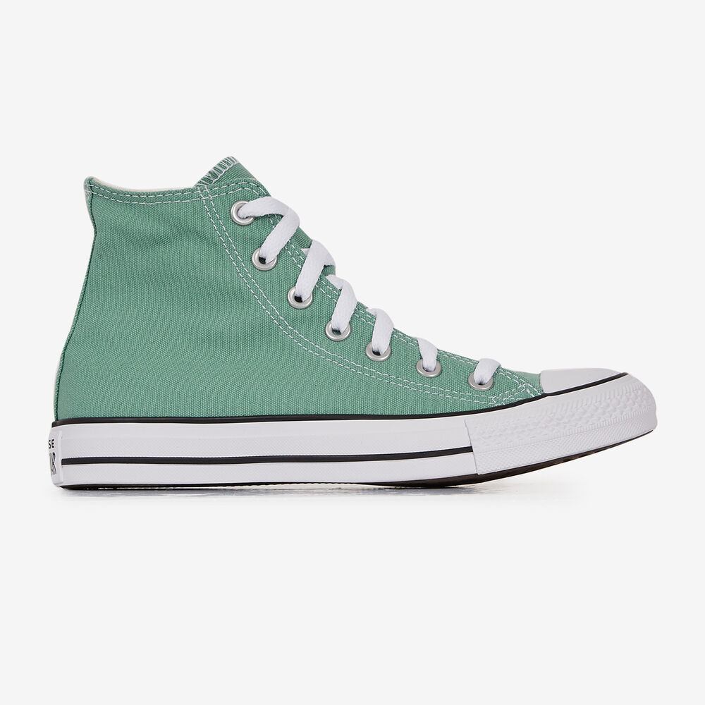 CONVERSE CHUCK TAYLOR ALL STAR HI SEASONAL VERDE/VERDE AGUA - CORDONES ...