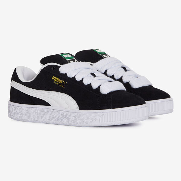 PUMA SUEDE XL NEGRO/BLANCO - CORDONES MUJER | Courir.es