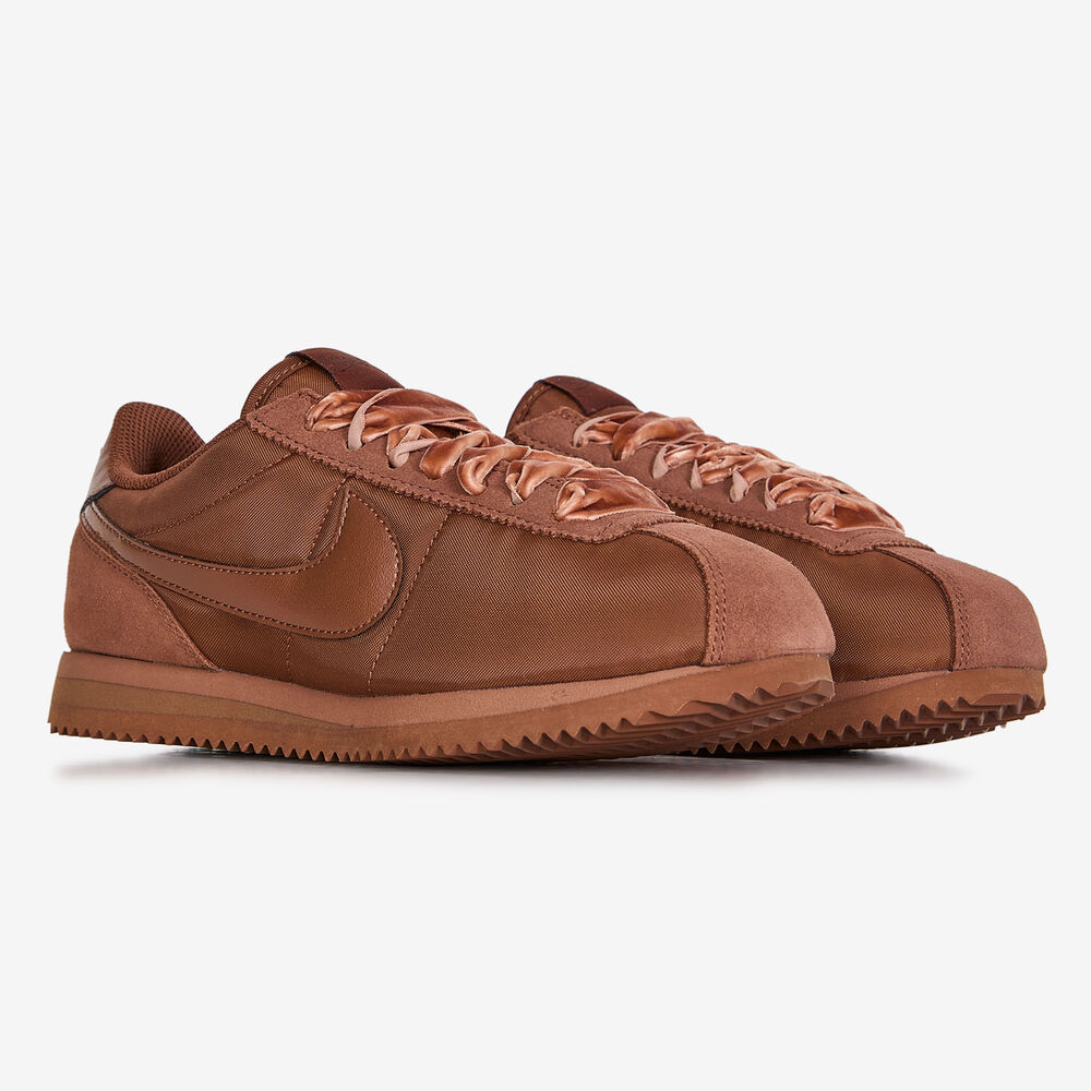 NIKE CORTEZ LACE MARRÓN - CORDONES MUJER | Courir.es